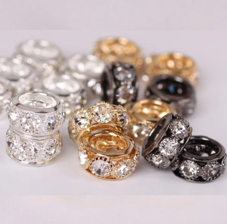 Rhinestone Spacers – My Pretty Posh Princess