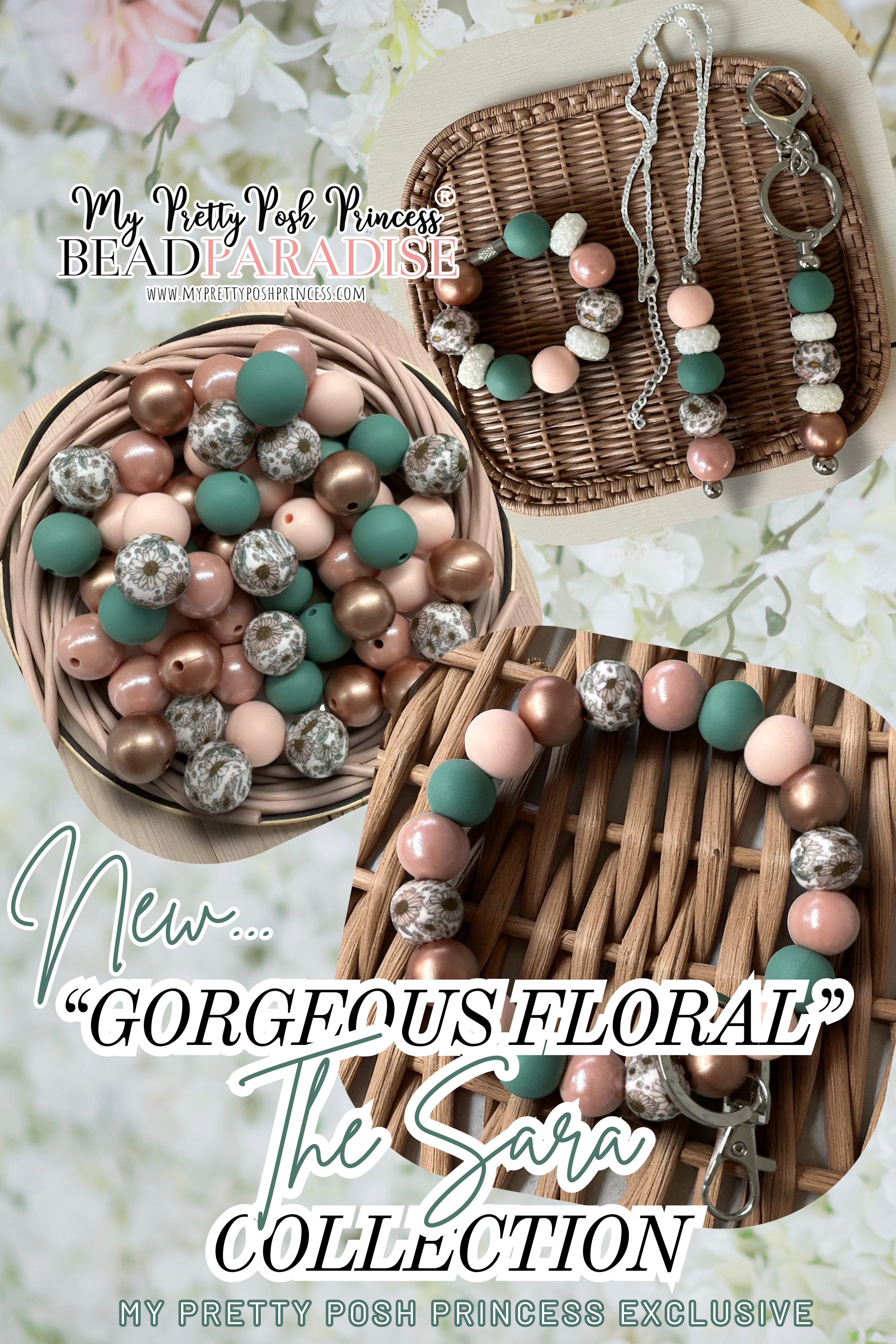Gorgeous Floral - The Sara Collection – My Pretty Posh Princess