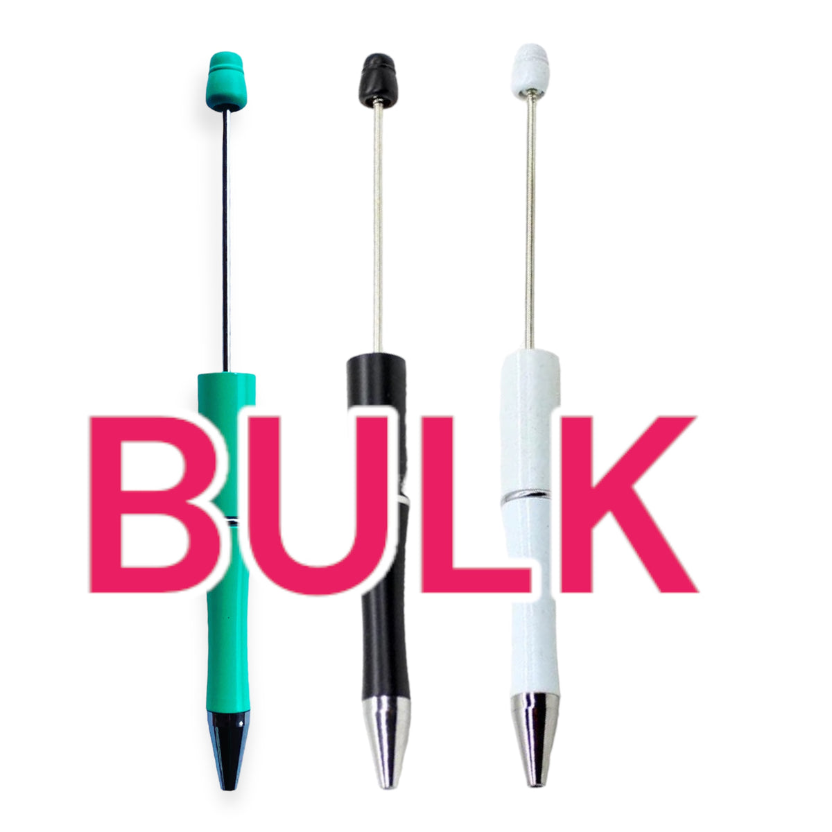 x_______ BULK Beadable Pens (50 Count Box) – My Pretty Posh Princess